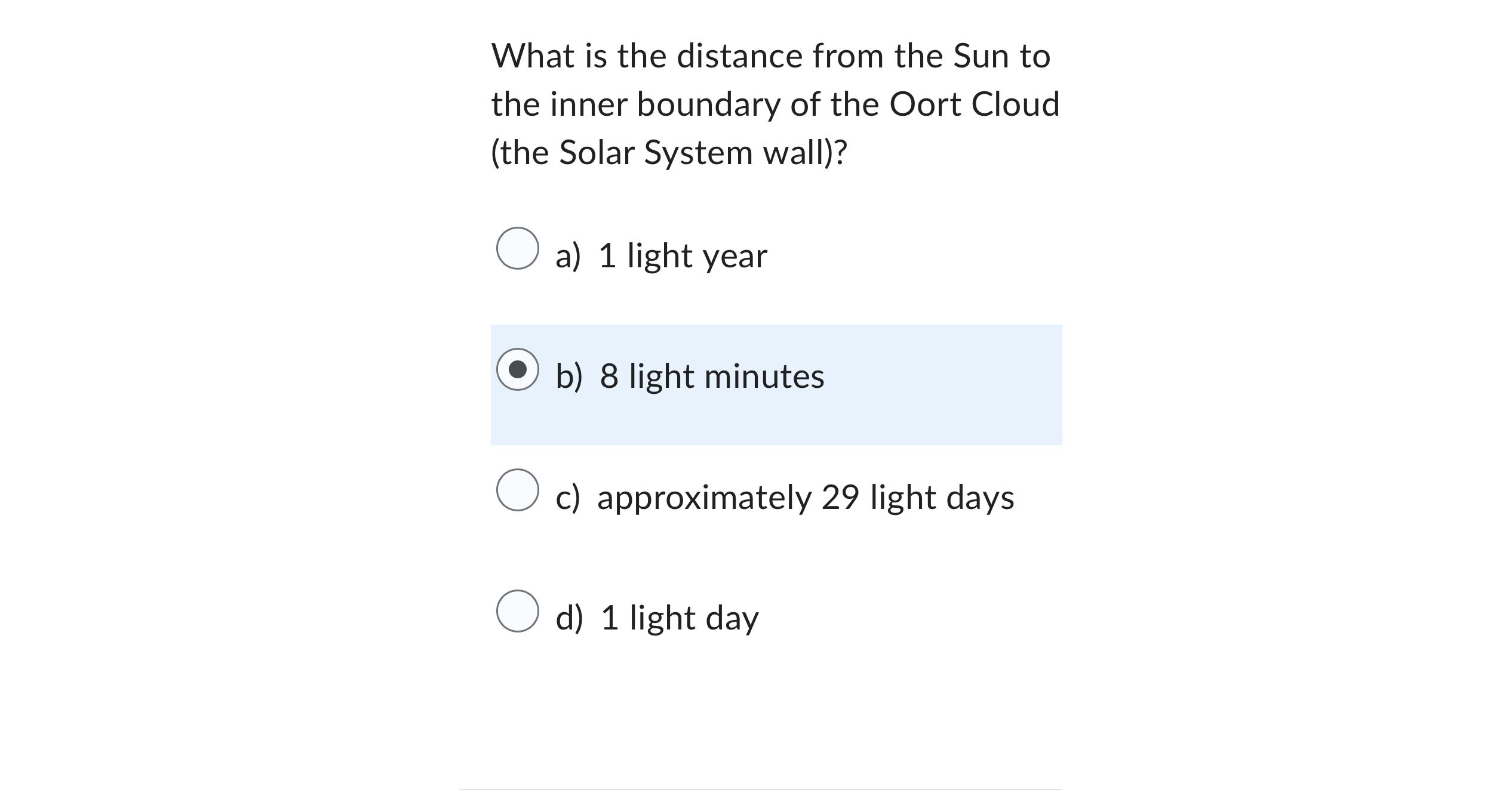 Solved What is the distance from the Sun to the inner | Chegg.com