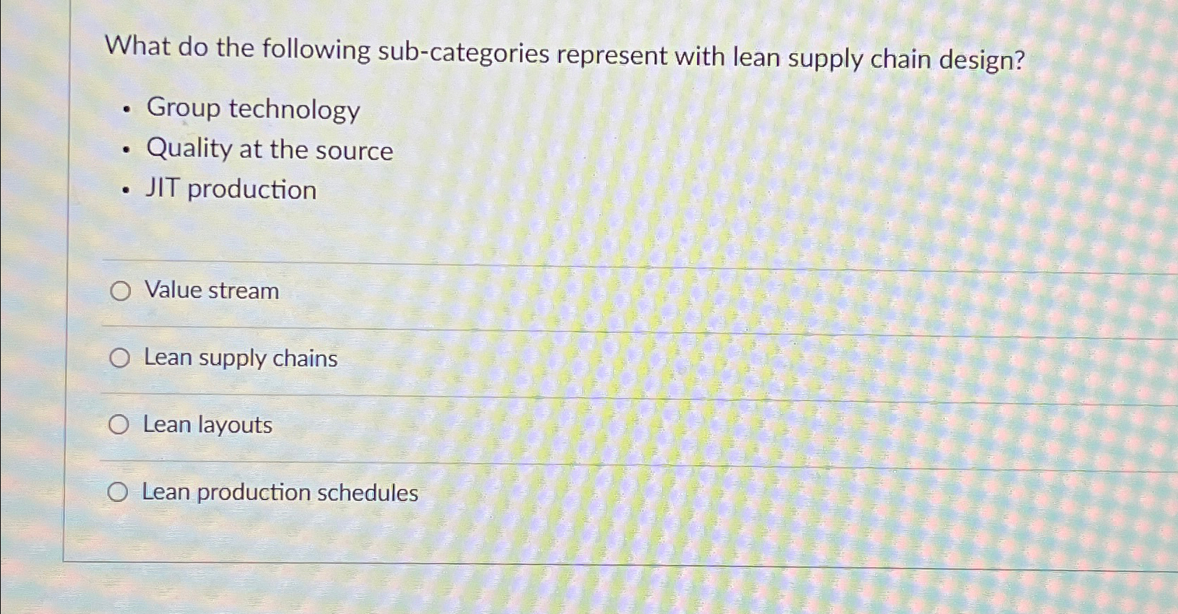 Solved What do the following sub-categories represent with | Chegg.com