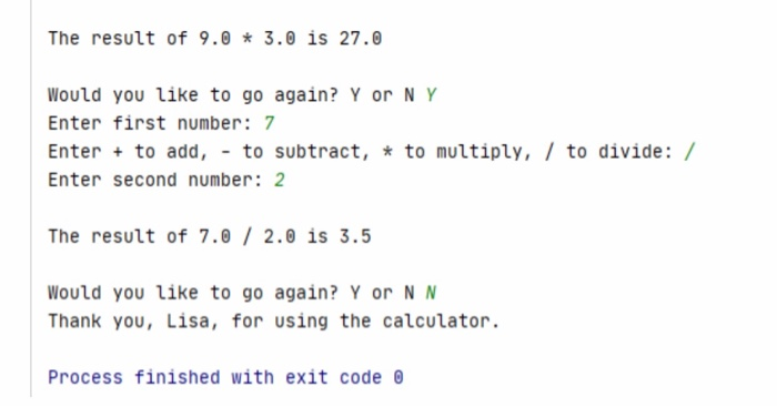 Solved Using the previous programs as templates, create a | Chegg.com