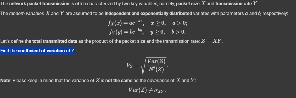 Solved The network packet transmission is often | Chegg.com