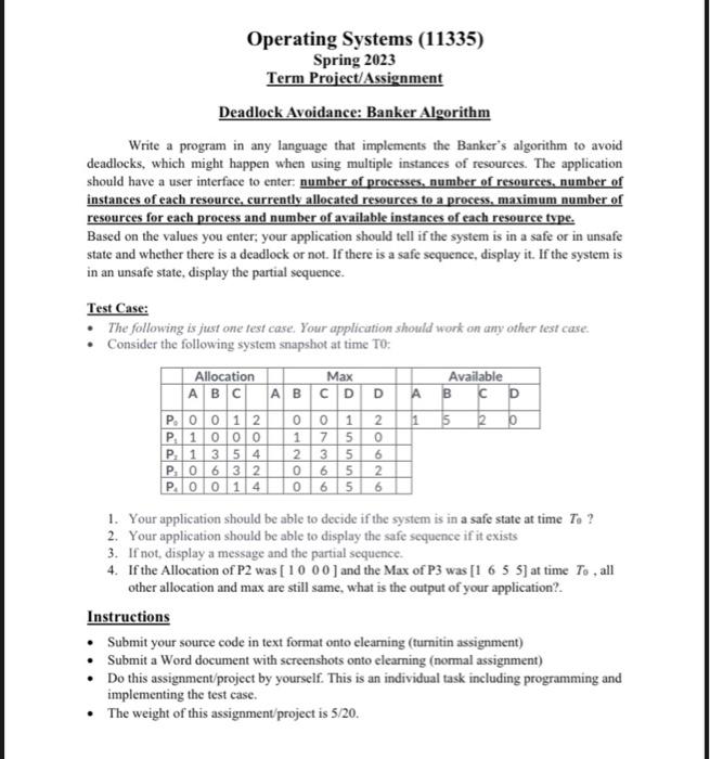Solved Write a program in any language that implements the | Chegg.com