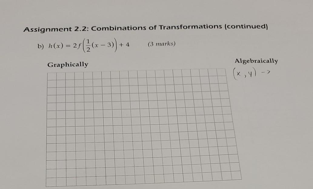 Solved Assignment 2.2: Combinations of Transformations | Chegg.com