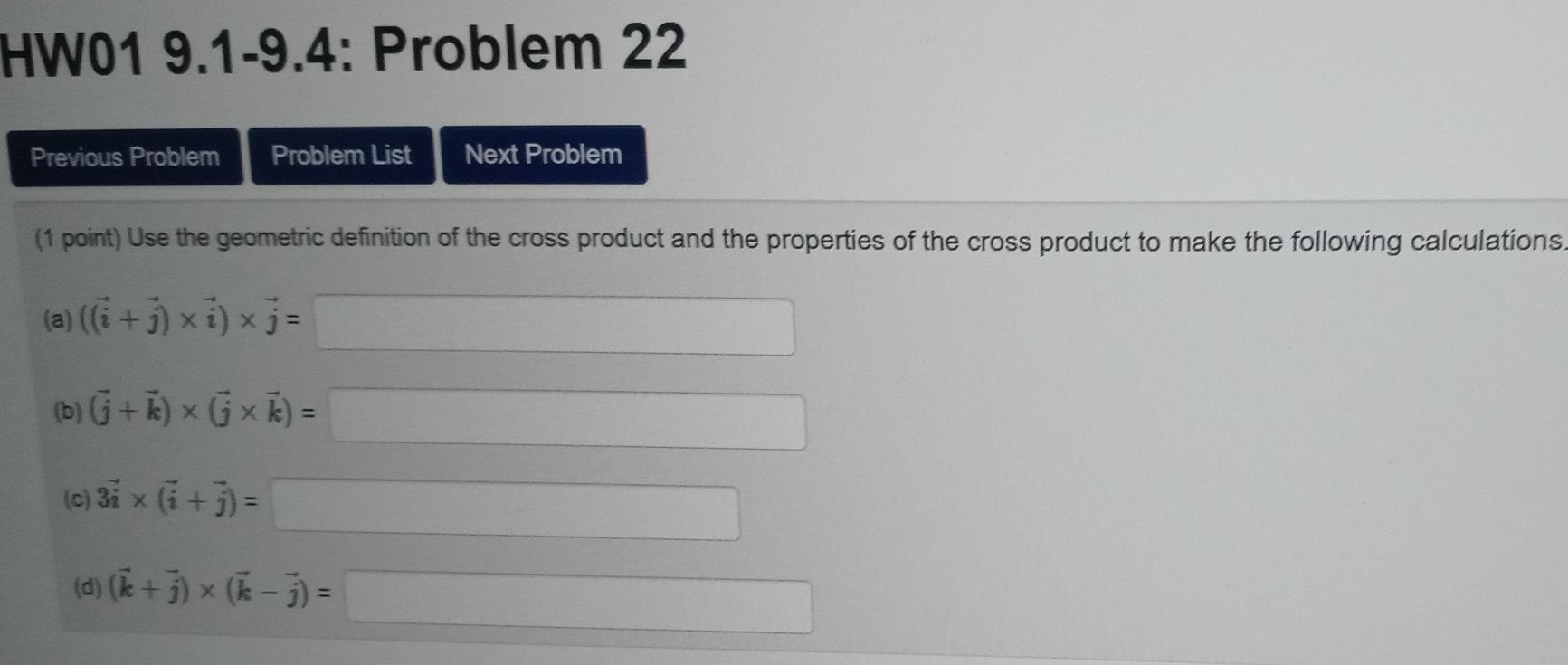 Solved HW01 9.1-9.4: Problem 21 Previous Problem Problem | Chegg.com Solved HW01 9.1-9.4: Problem 21 Previous Problem Problem | Chegg.com