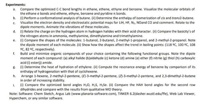 For All expirement write Aim, requirements, theory | Chegg.com