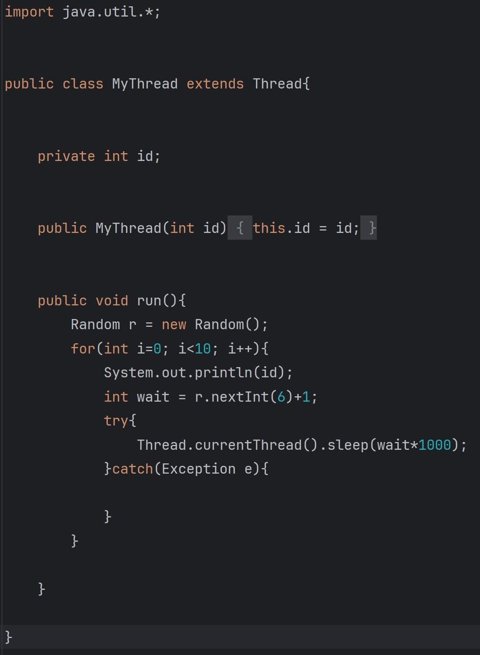 Solved Download the Threads.zip file from canvas. Add a | Chegg.com