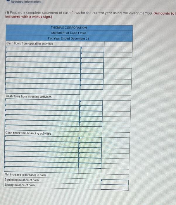 Solved Required Information Exercise 12-22B (Algo) Direct: | Chegg.com