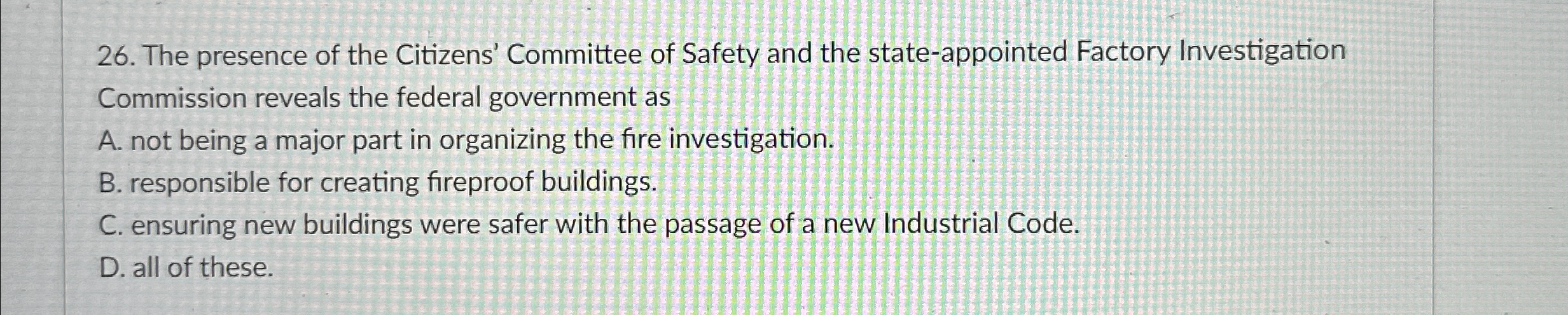 Solved The presence of the Citizens' Committee of Safety and | Chegg.com