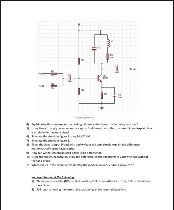 Solved We have discussed the design of AM modulators in this | Chegg.com