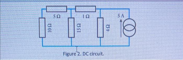 Solved Task 4: For a DC series and parallel circuit that is | Chegg.com