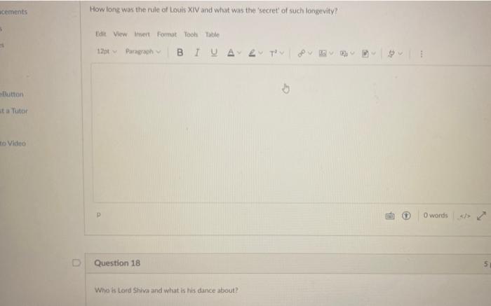 How long was the rule of Louis XIV and what was the | Chegg.com