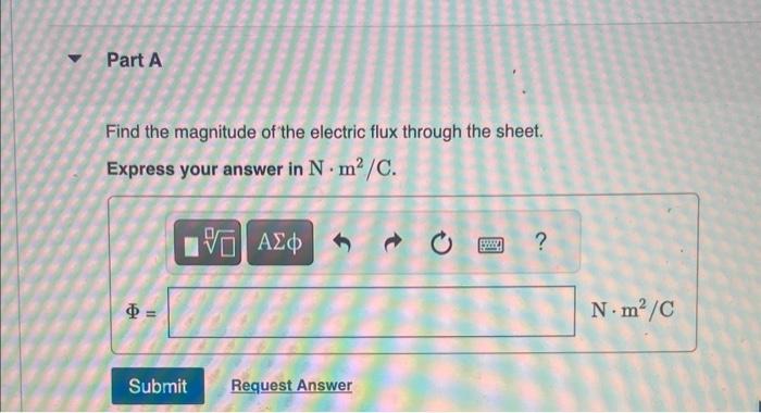 Solved A flat sheet of paper of area 0.200 m2 is oriented so | Chegg.com