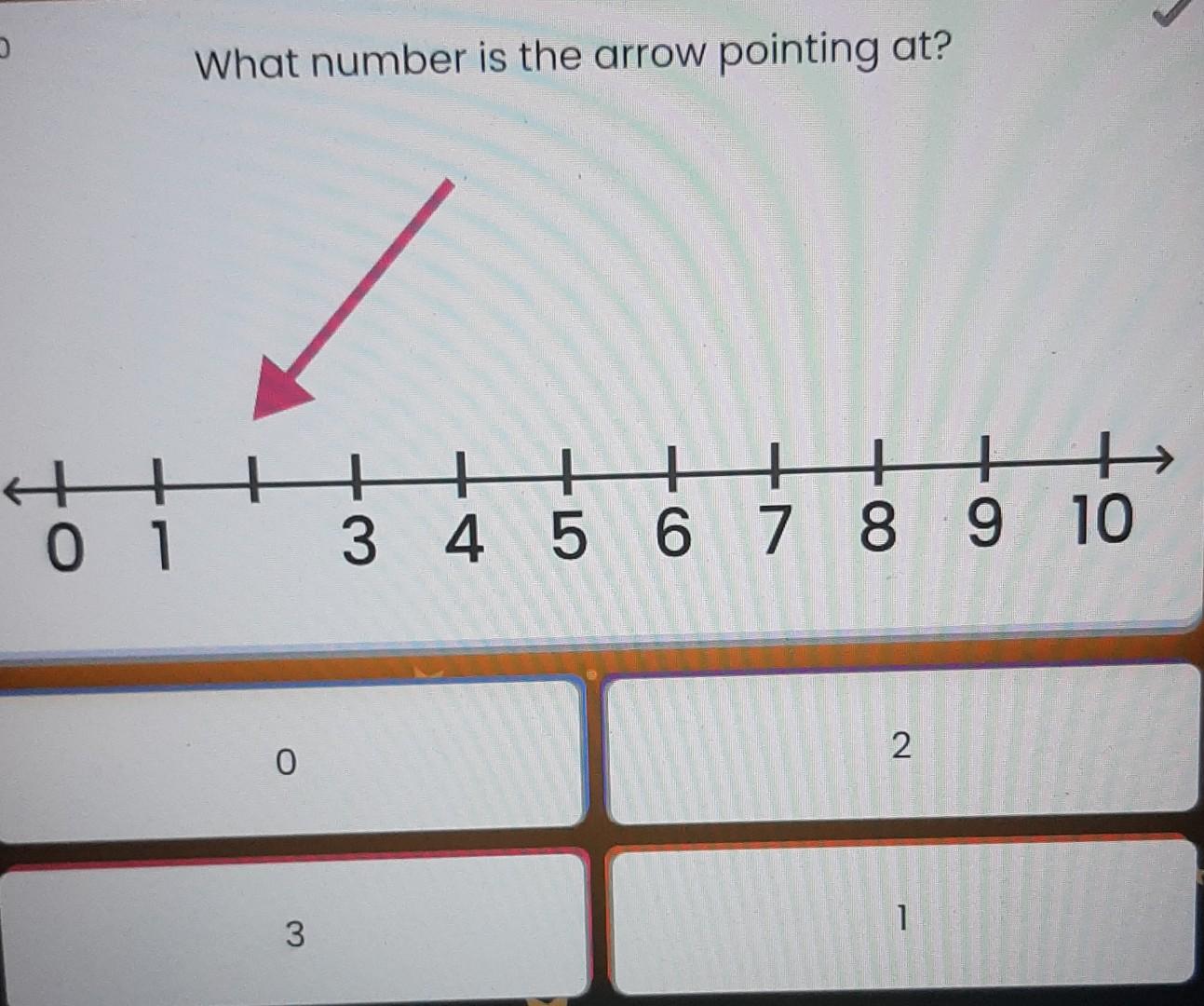 Solved What number is the arrow pointing at? | Chegg.com