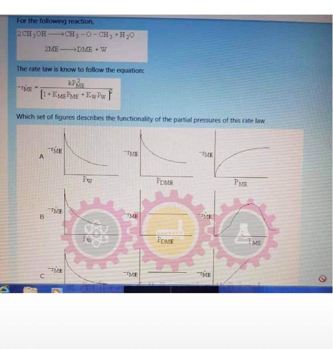 Solved For the following reaction, 2CH2OH-CH3 - O-CH3 + H20 | Chegg.com