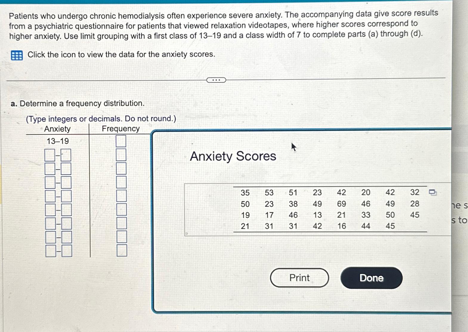 Solved Patients who undergo chronic hemodialysis often | Chegg.com