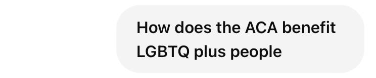 Solved How does the ACA benefit LGBTQ plus people | Chegg.com