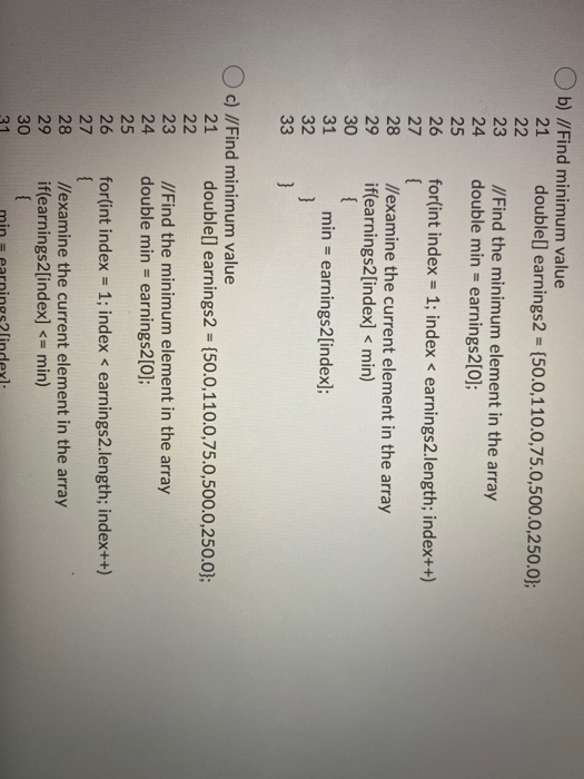 Solved Which code snippet would correctly identify the | Chegg.com
