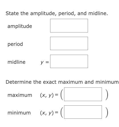 Solved Graph two full periods of the function. | Chegg.com