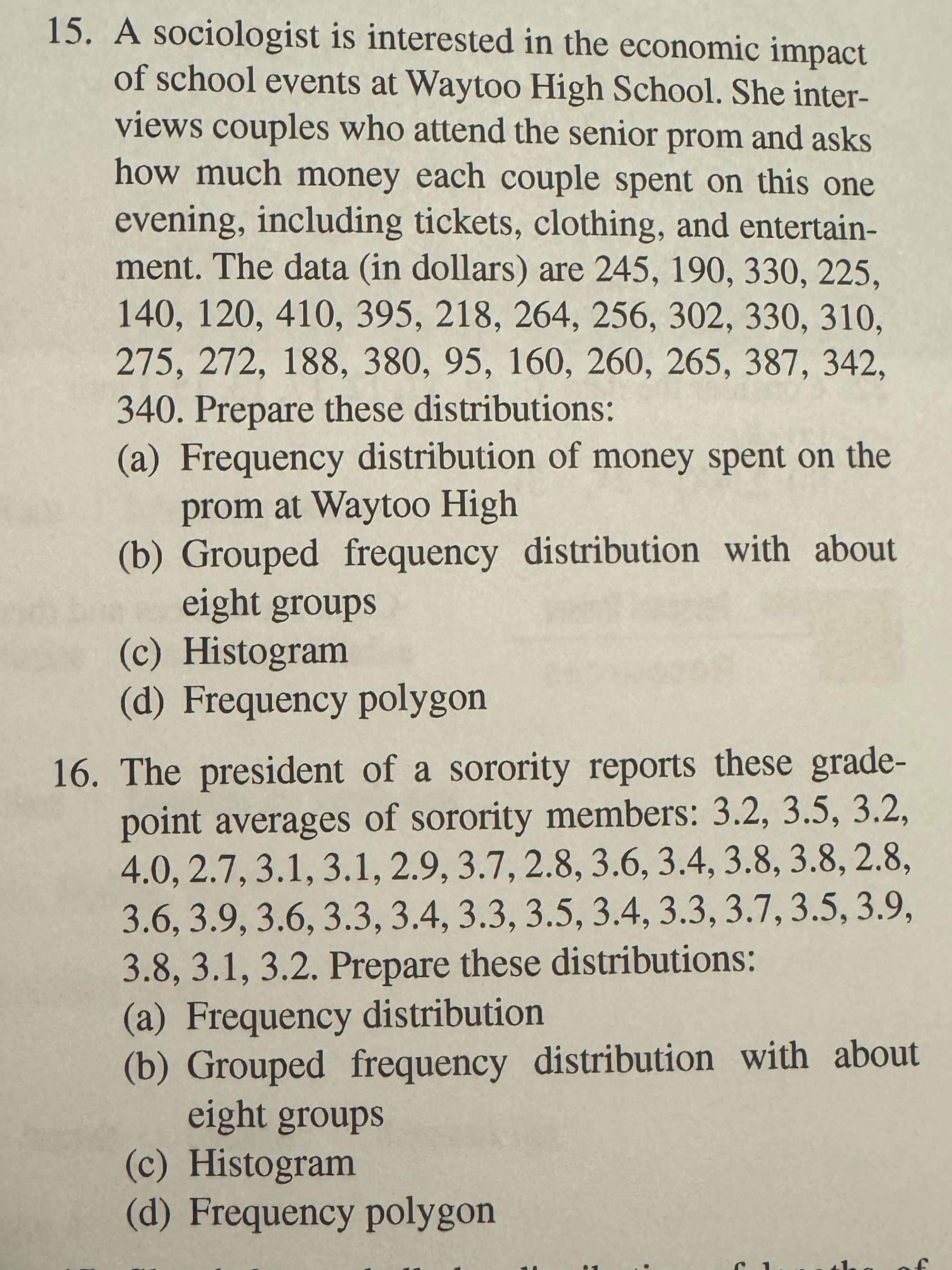 Solved Please help with stat methods in psychology! | Chegg.com