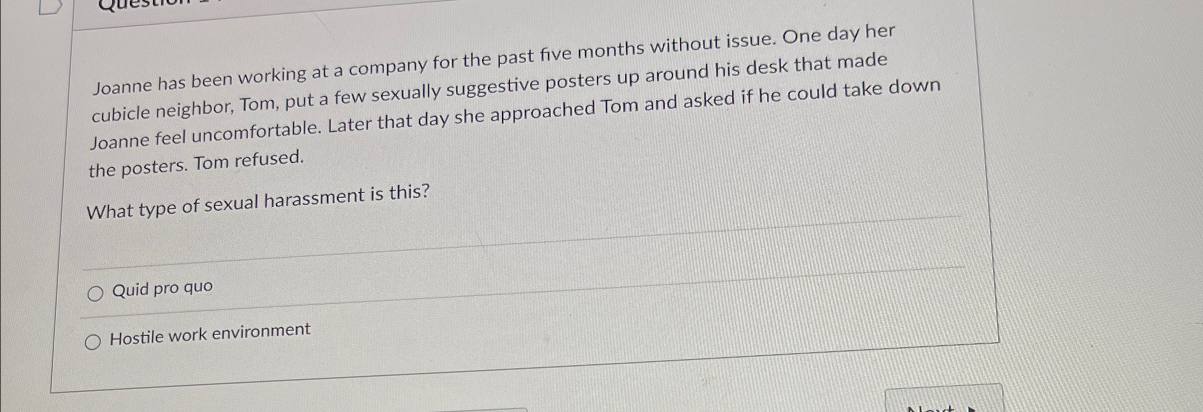 Solved Joanne has been working at a company for the past | Chegg.com
