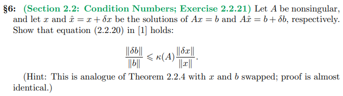 Solved Chapter 2 (Sensitivity of Linear Systems) ﻿Section | Chegg.com
