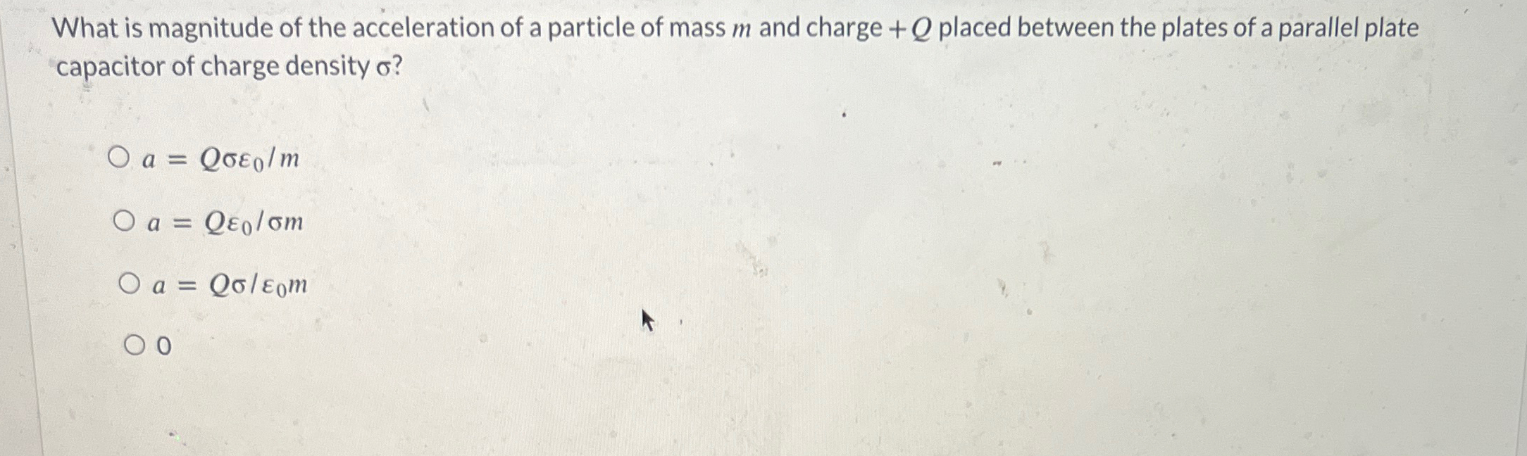 Solved What is magnitude of the acceleration of a particle | Chegg.com