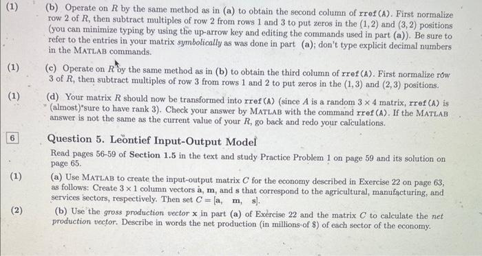 Solved Question 3. Matrix Addition and Matrix-Vector | Chegg.com