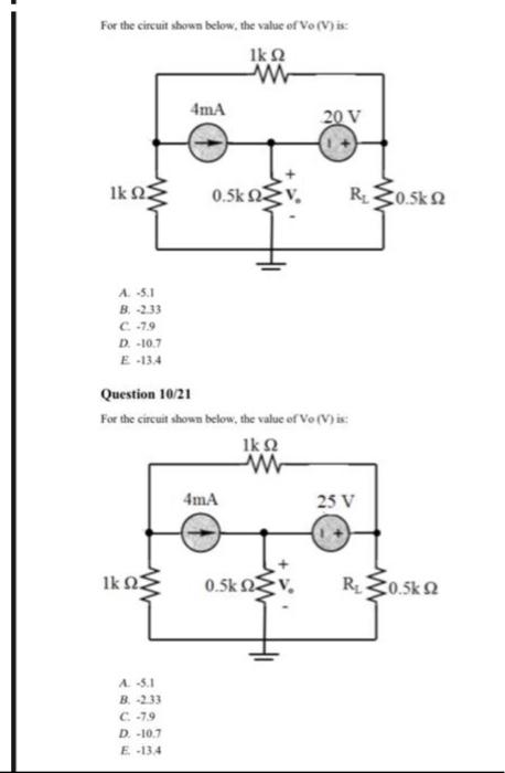 Solved Find Rab in (ohm)For the circuit shown below, the | Chegg.com