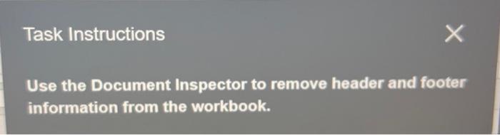 Solved Task Instructions Use the Document Inspector to | Chegg.com