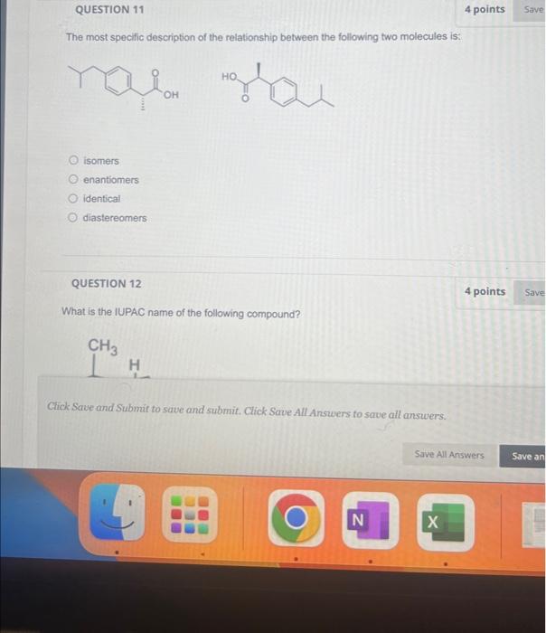 Solved The most specific description of the relationship | Chegg.com