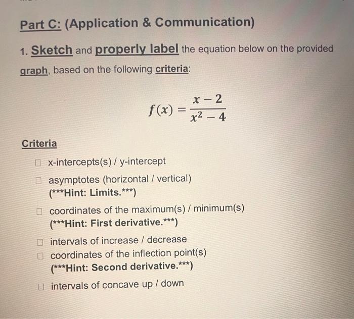 Solved 1. Sketch and properly label the equation below on | Chegg.com