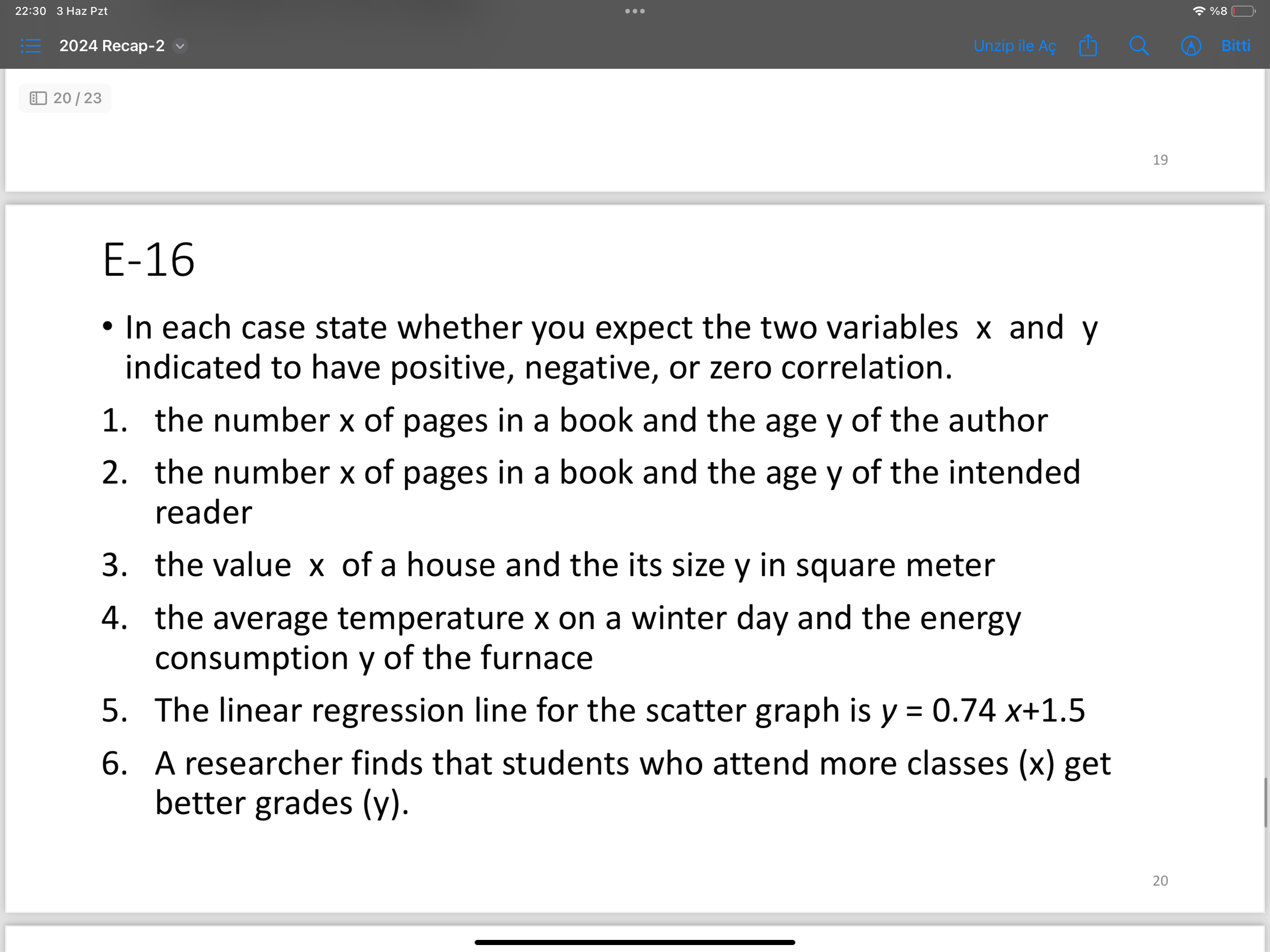 Solved E-16In each case state whether you expect the two | Chegg.com