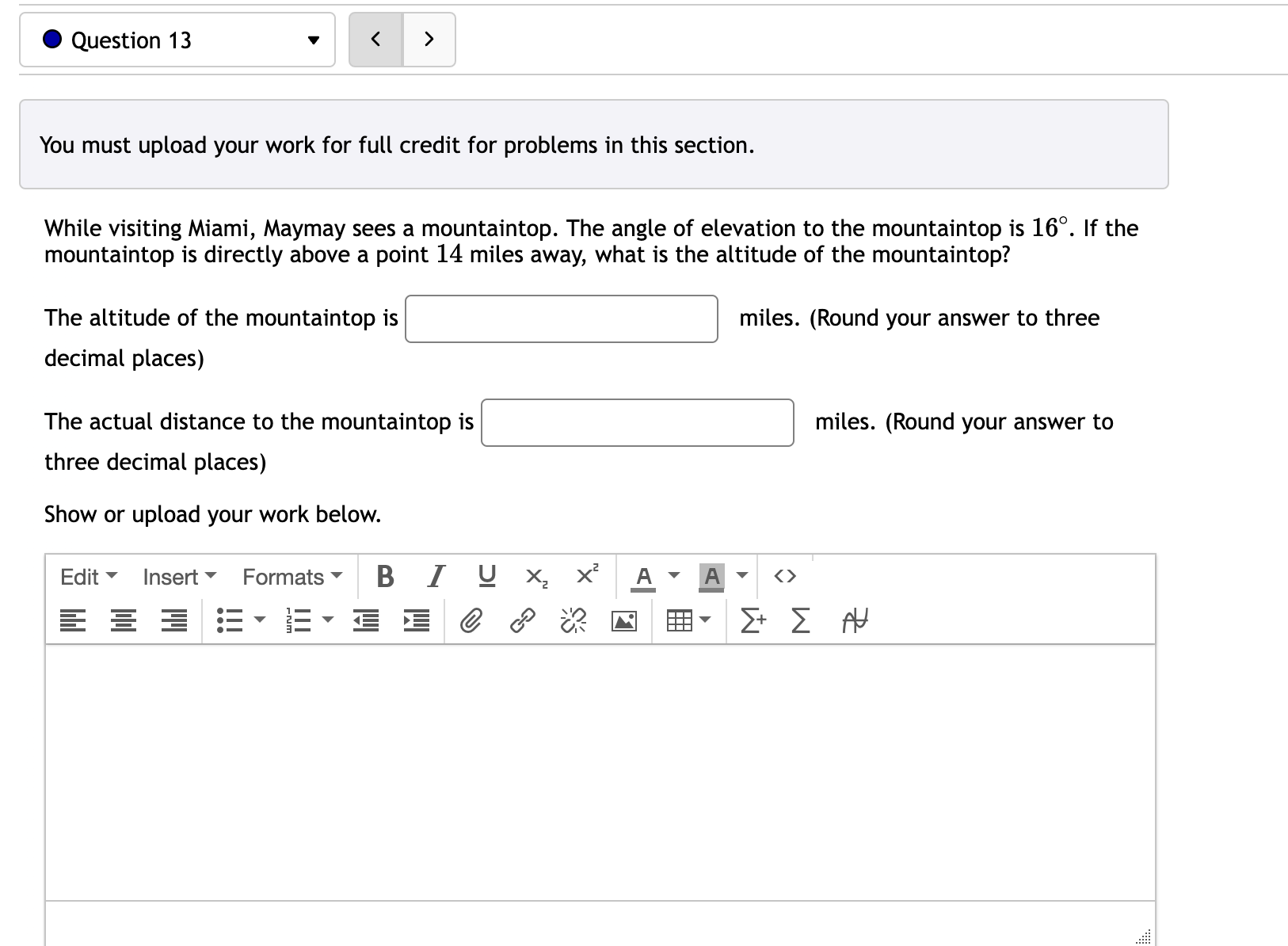 Solved You must upload your work for full credit for | Chegg.com