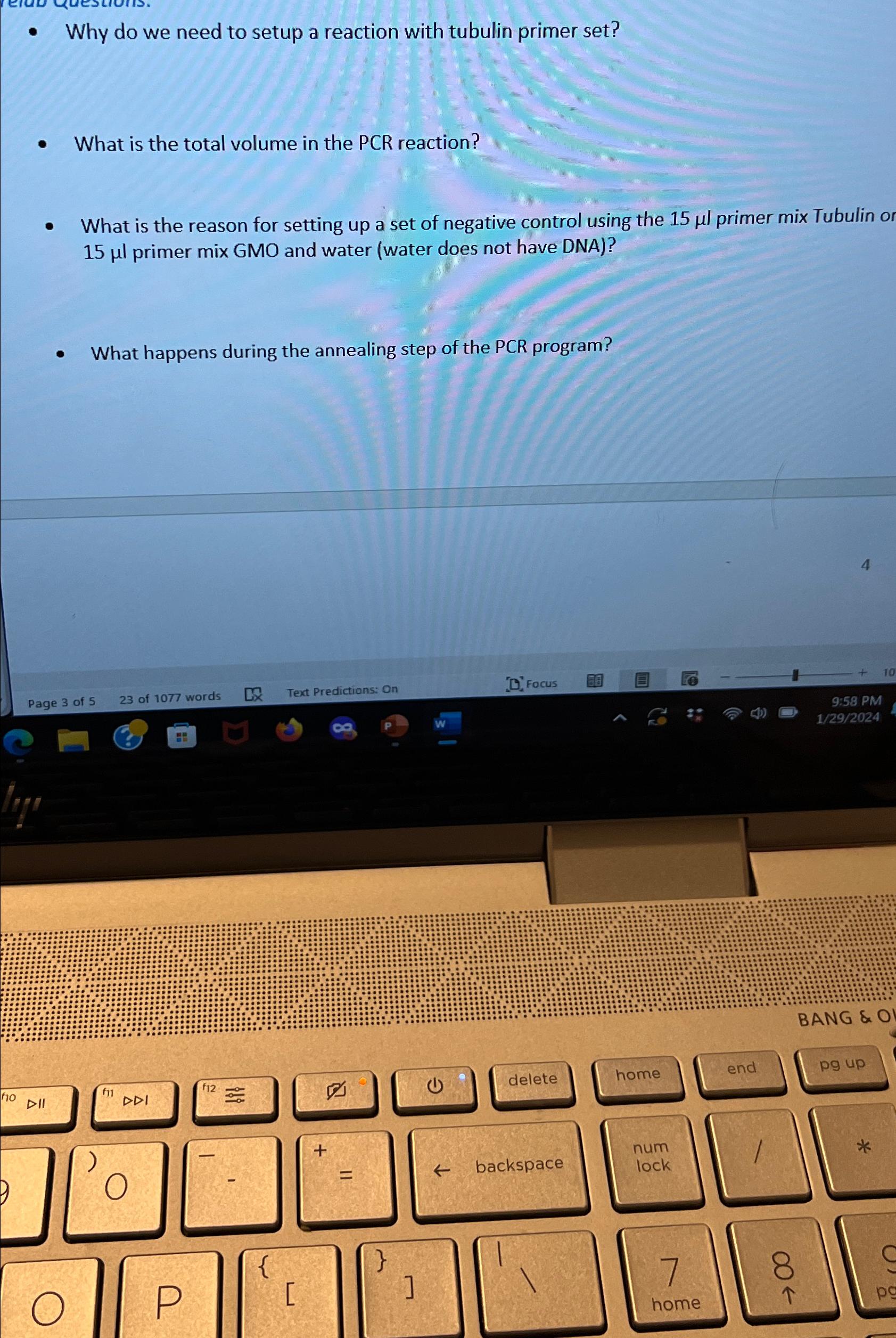 Solved Why do we need to setup a reaction with tubulin | Chegg.com