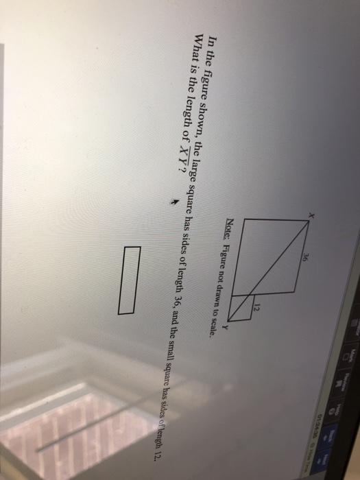 Solved 36 12 Note: Figure not drawn to scale. In the figure | Chegg.com