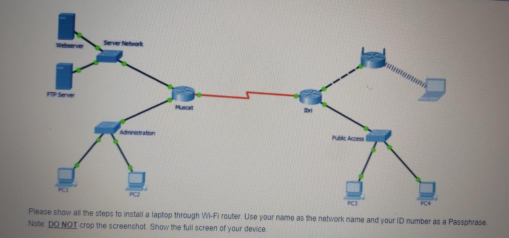 Solved Webserver Server Network FIP Server Muscat Thri | Chegg.com