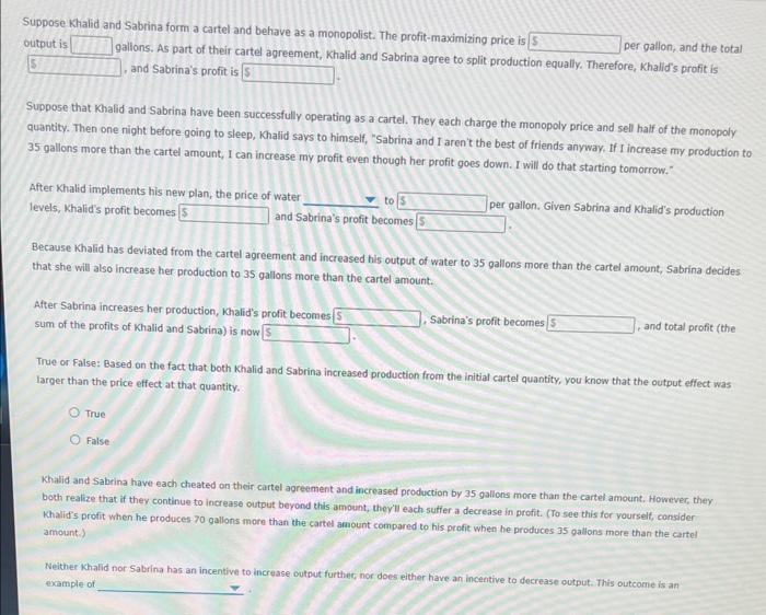 Solved Consider a town in which only two residents, Khalid | Chegg.com