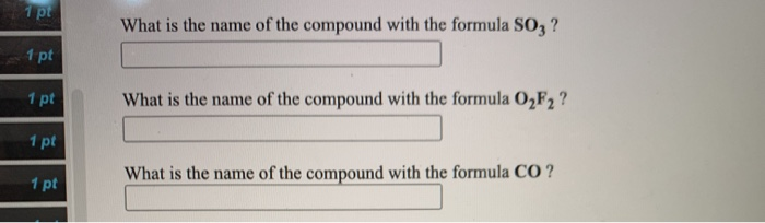 Solved What is the name of the compound with the formula BaO | Chegg.com
