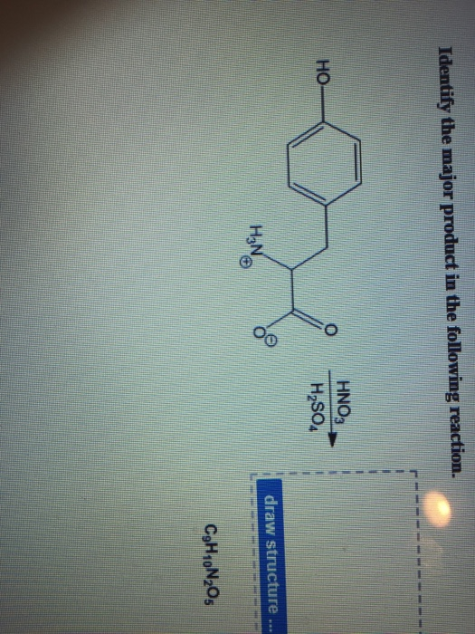 Solved Identify the major product in the following reaction. | Chegg.com