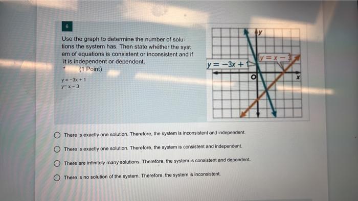 Solved Determine the number of solutions the system has. | Chegg.com