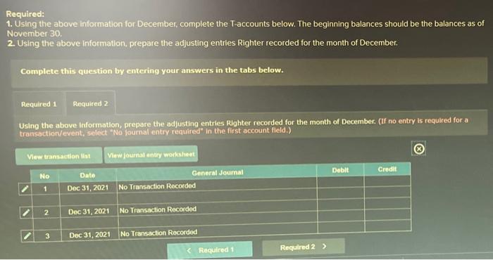 Solved babances contained the fol swhy eccount intombtion | Chegg.com