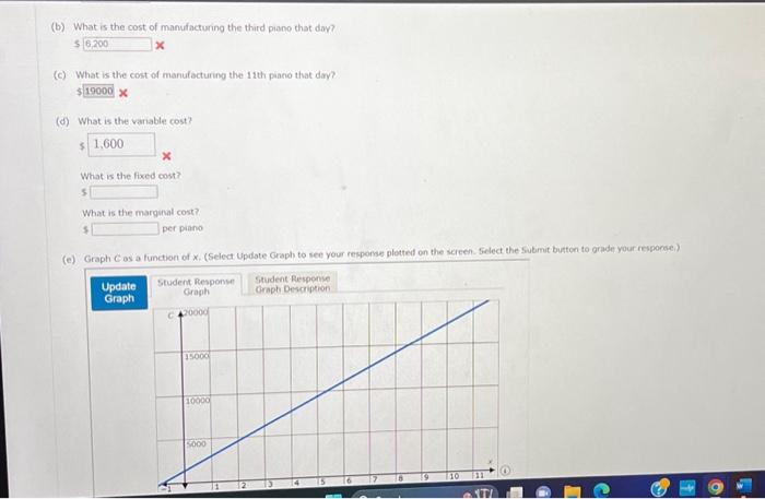 Solved help asap pleaseeee A piano manufacturer has a daily | Chegg.com