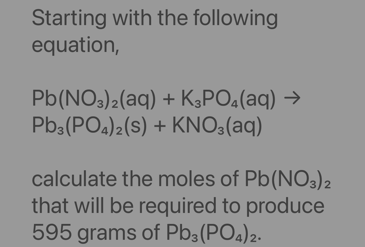 Solved Starting with the following | Chegg.com