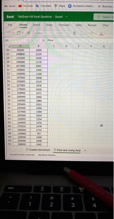Solved Please answer in The form of Excel formulasmy answers | Chegg.com