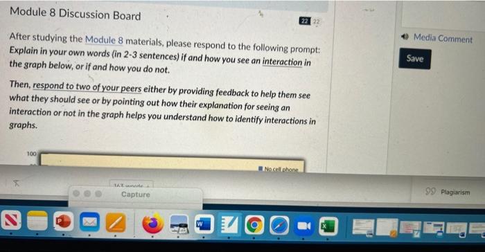 Solved Module 8 Discussion Board 22 Media Comment Save After | Chegg.com