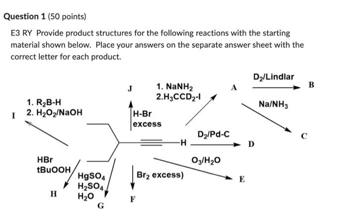 Solved Question 1 (50 points) E3 RY Provide product | Chegg.com Solved Question 1 (50 points) E3 RY Provide product | Chegg.com