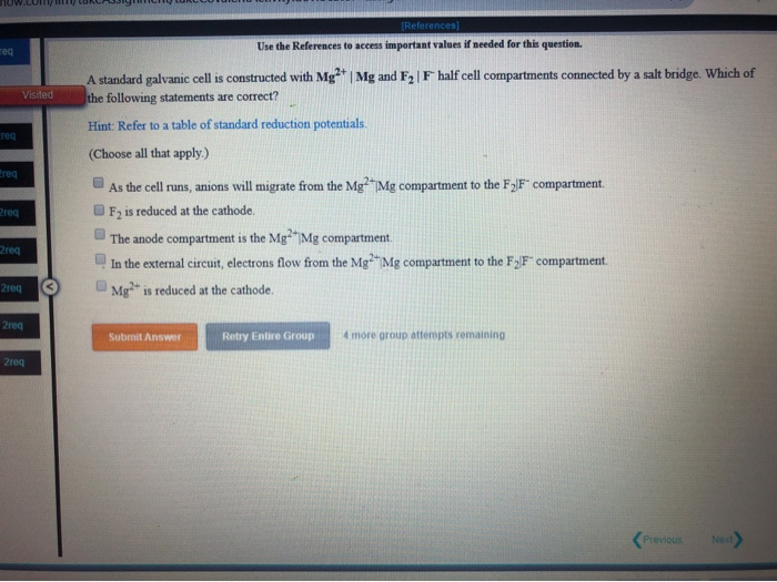 Solved References 2req Use the References to access | Chegg.com