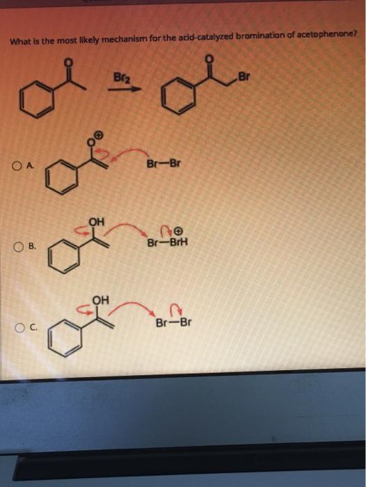 Solved What is the most likely mechanism for the | Chegg.com