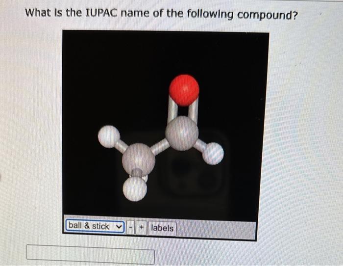 Solved What is the IUPAC name of the following | Chegg.com