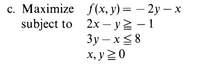 Solved Use the Simplex Method for Maximu Basic Feasible | Chegg.com