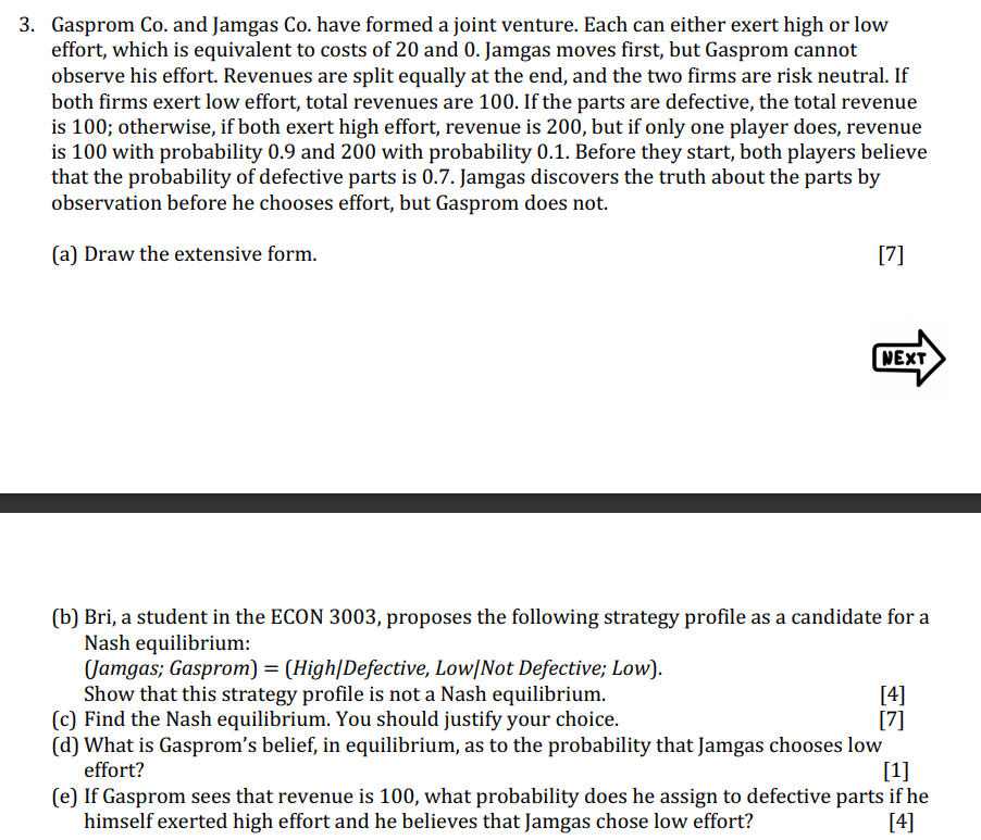 Solved Gasprom Co. ﻿and Jamgas Co. ﻿have formed a joint | Chegg.com
